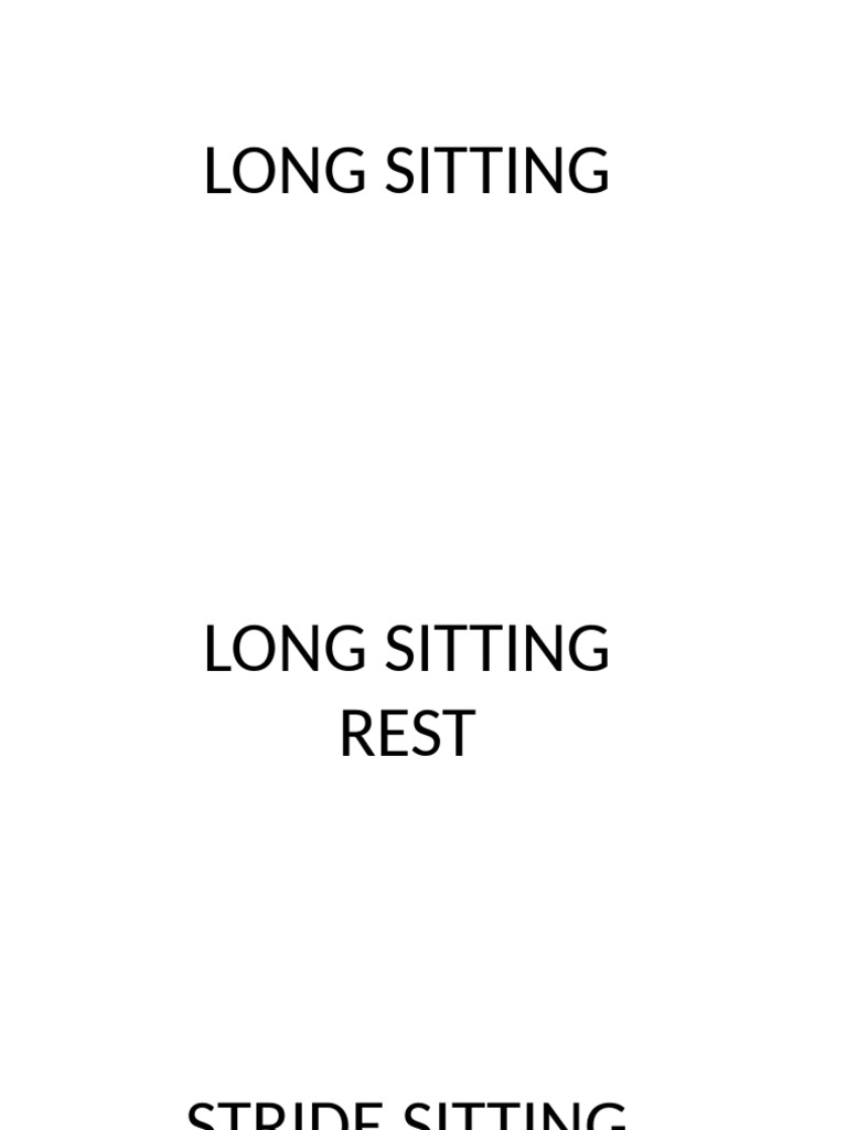 Hook Sitting Position in PE | PDF