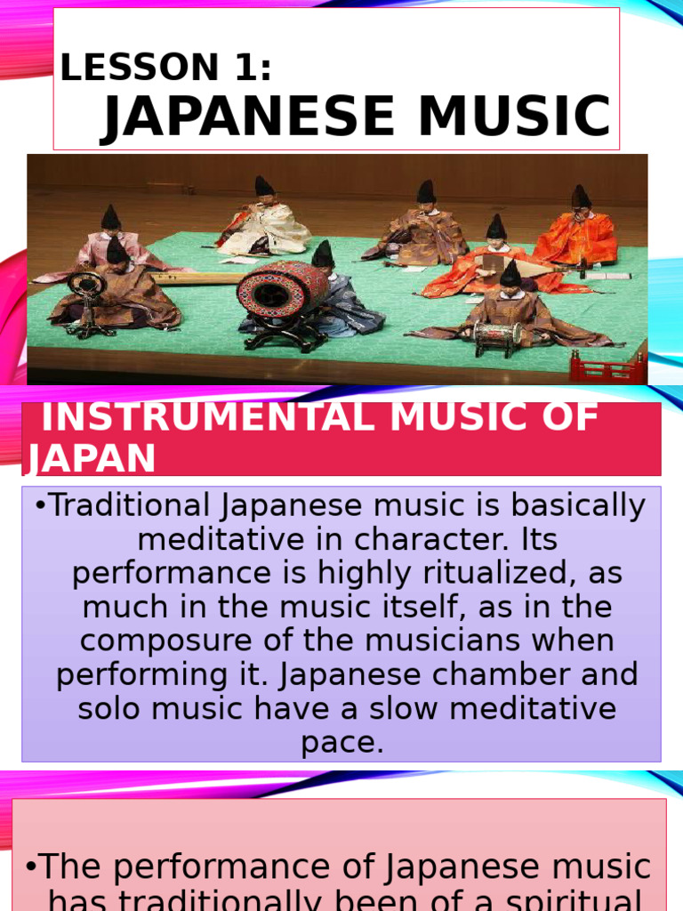 Lesson 1 Japan, Wo Quiz | PDF | Flute | Musical Instruments
