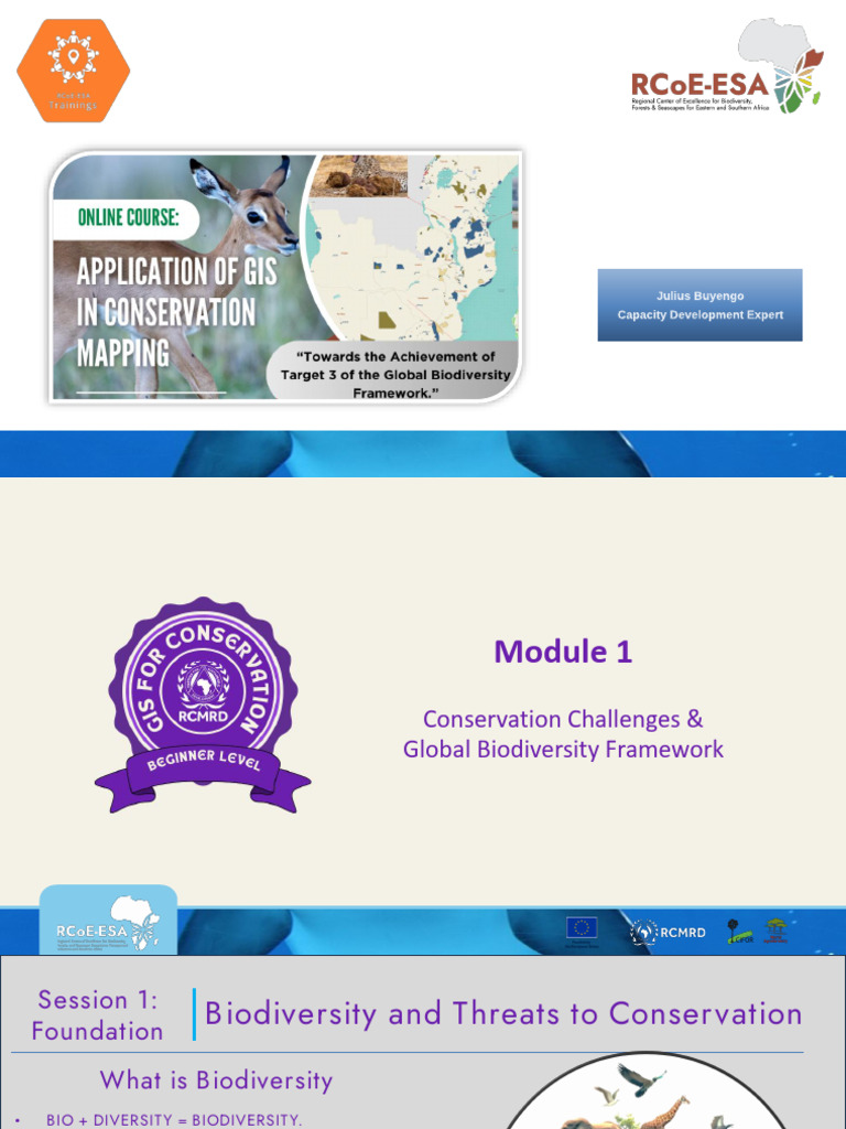 Module 1 Session 1 Biodiversity Conservation Challenges | PDF ...
