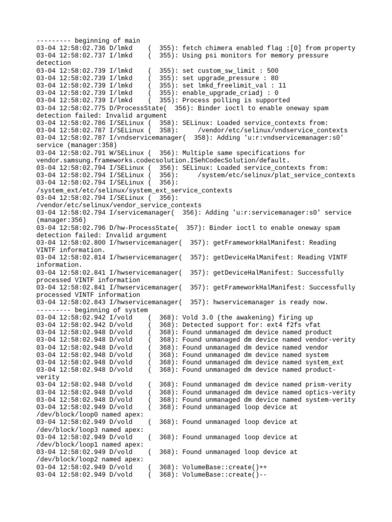 Logcat Home Fota Update Log | PDF | Computer Architecture | Software