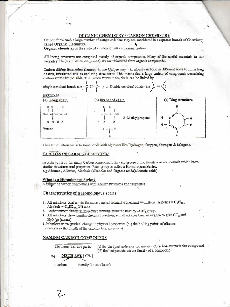 Understanding Organic Chemistry Basics | PDF | Alkane | Chemical Compounds