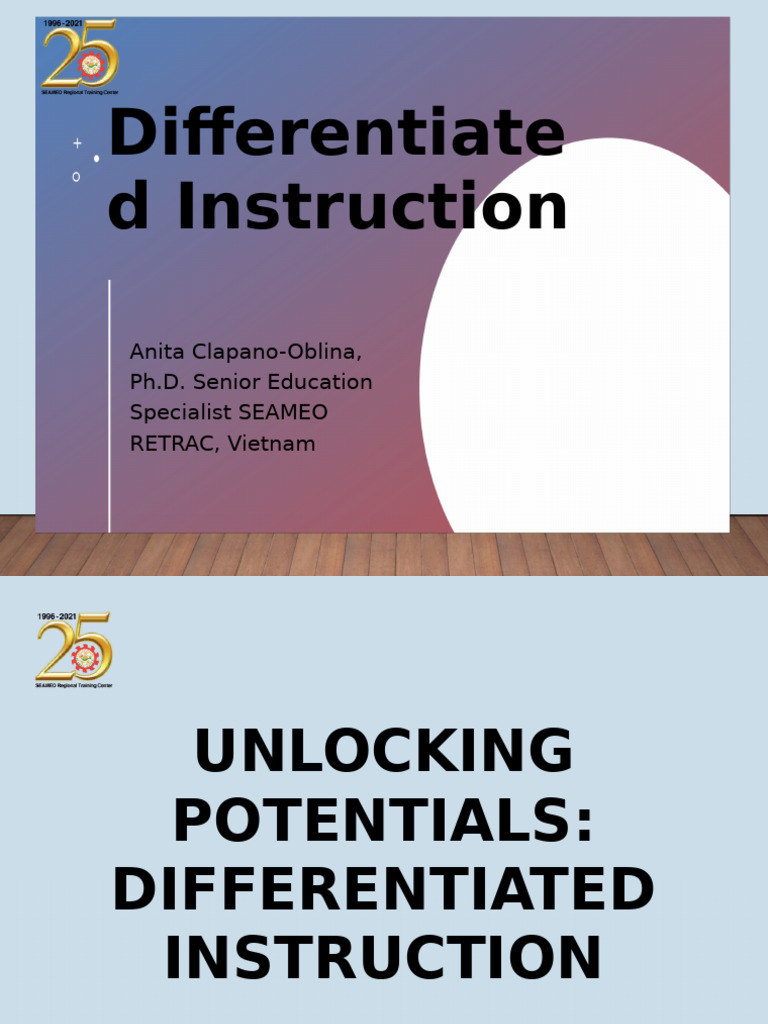Topic 10 - Differentiated Instruction PDF | PDF | Differentiated Instruction | Human Communication