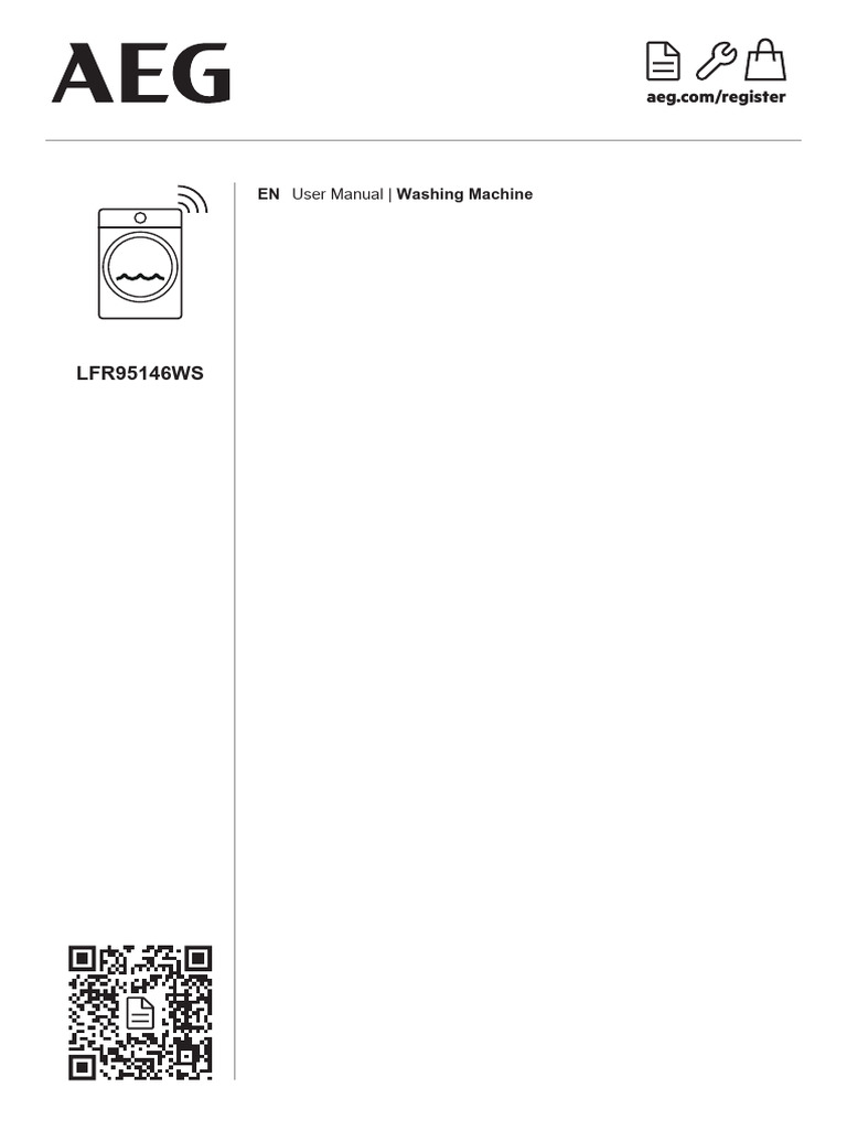 AEG Washing Machine User Manual | PDF | Ac Power Plugs And Sockets ...