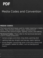 Film Codes & Conventions | PDF