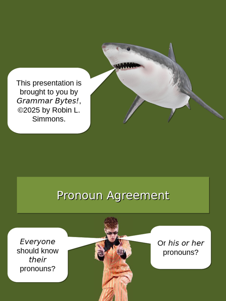 Pronoun Agreement | PDF | Pronoun | Semantic Units
