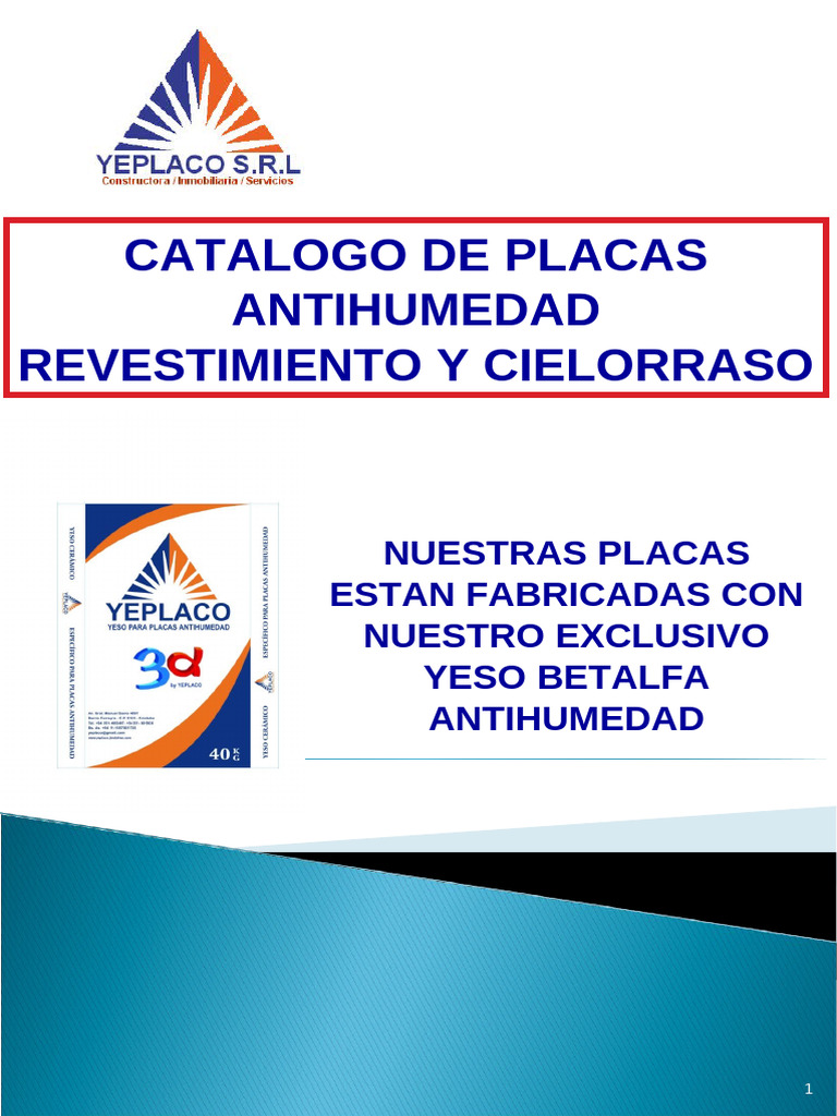 Catalogo Antihumedad Mas Revestimiento Intersum | PDF