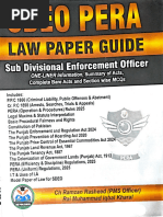 Punjab Enforcement and Regulation Authority (PERA) Act 2024 | PDF ...