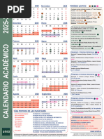 Calendario Académico UVA 2025-2026 | PDF