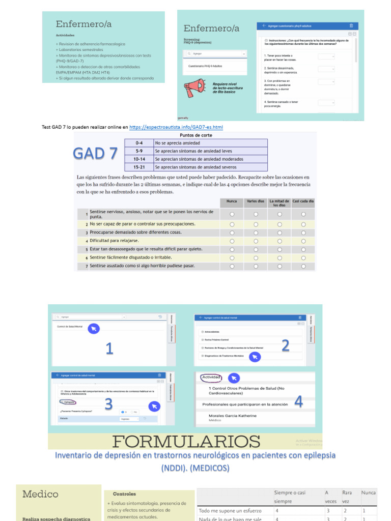 Test GAD-7: Evaluación de Ansiedad Online | PDF