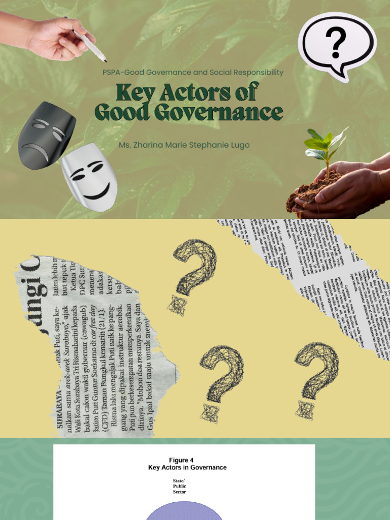 Key Actors in Good Governance | PDF | Governance | Non Governmental ...