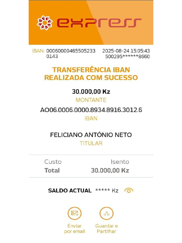 Comprovativo Bancário | PDF