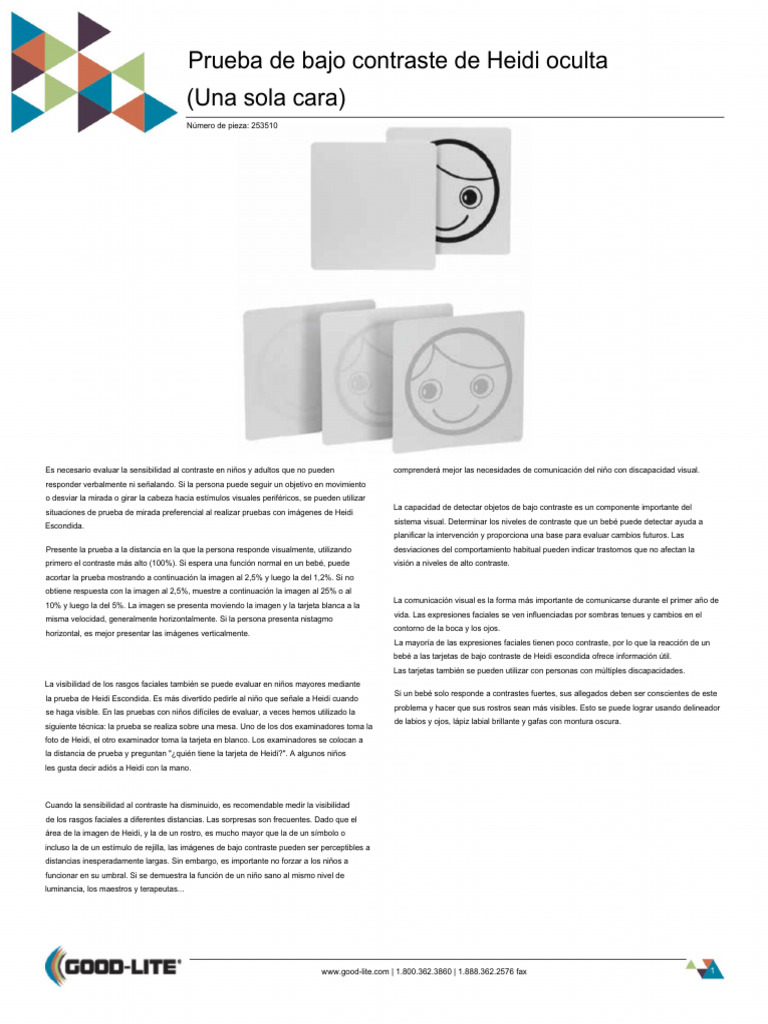 Prueba de Contraste Hiding Heidi | PDF | Expresión facial