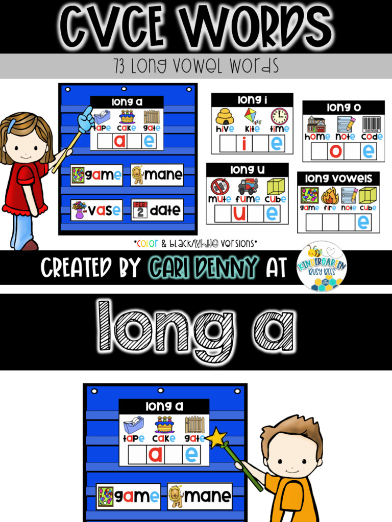 73 Long Vowel Words: Created by at | PDF | Orthography | Morphology