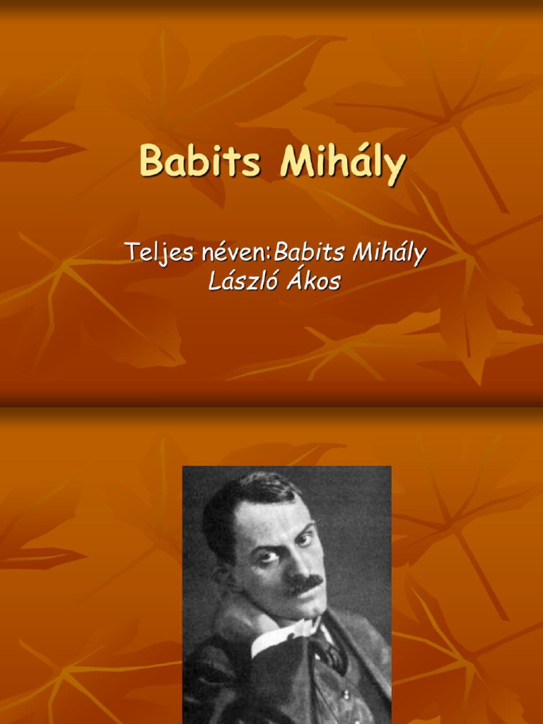 Babits Mihály | PDF