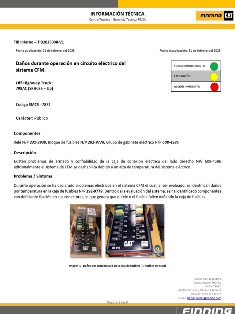 TIB2025008-V1 Da#os Durante Operaci#n en Circuito El#ctrico Del Sistema ...