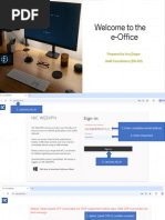 User Manual To Use Eoffice | PDF | Hyperlink | Computing