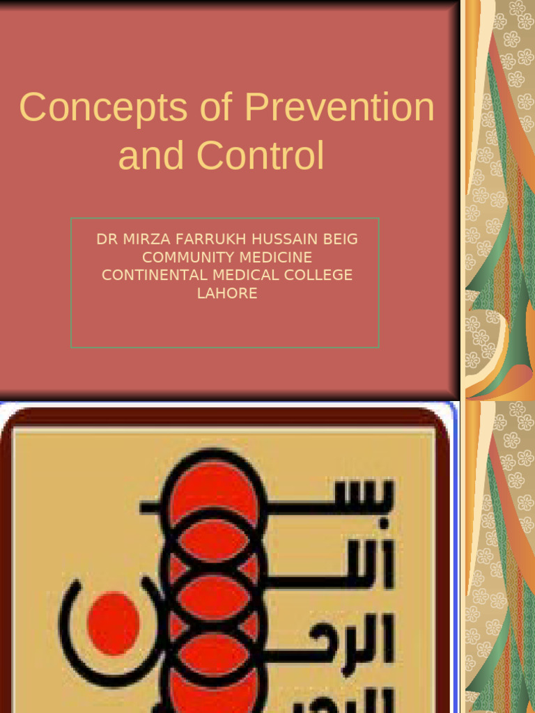 1st Year-Levels of Prevention-DR MIRZA | PDF | Preventive Healthcare ...