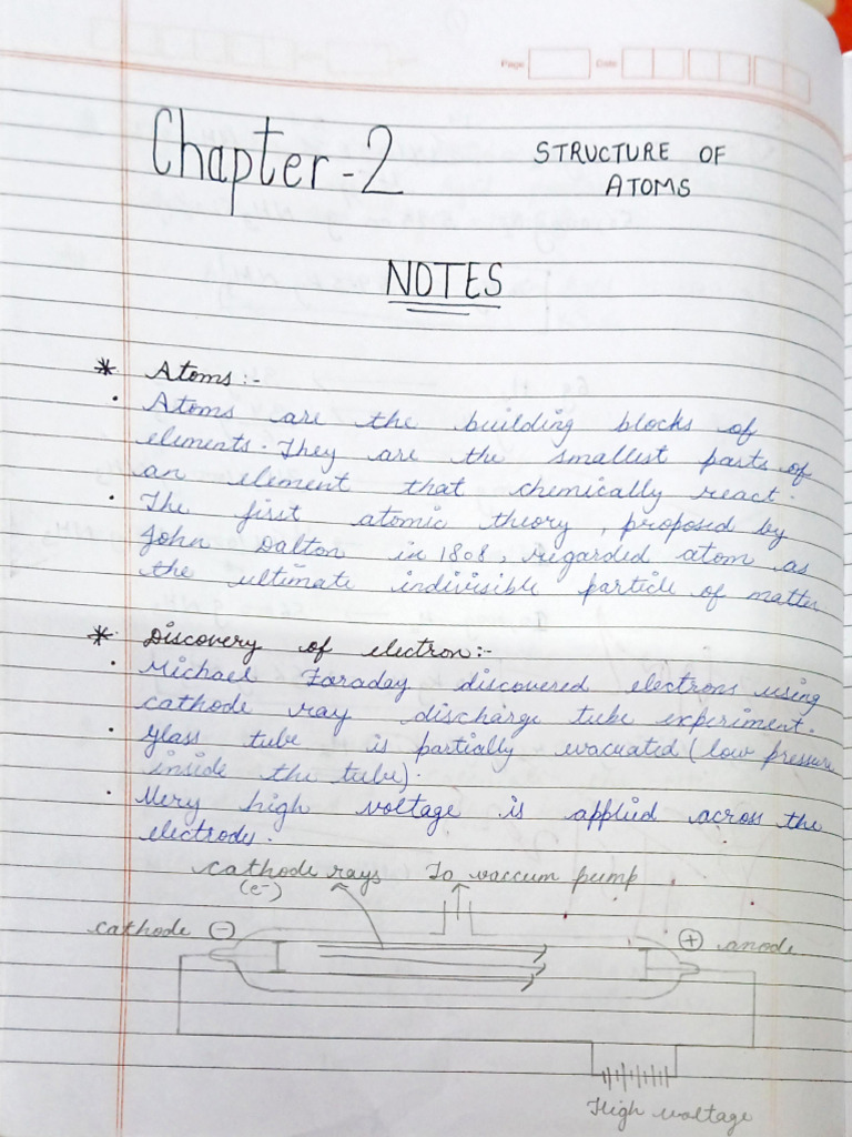 Chapter - 2 (Structure of Atom) | PDF