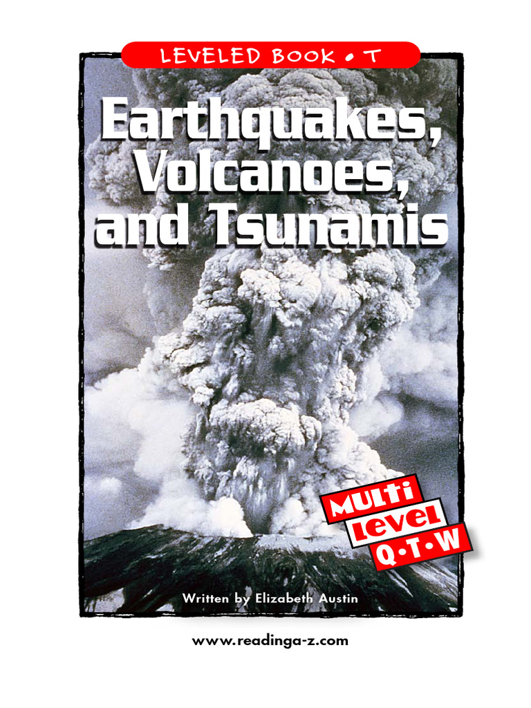 Earthquakes, Volcanoes, Tsunamis Explained | PDF | Tsunami | Volcano