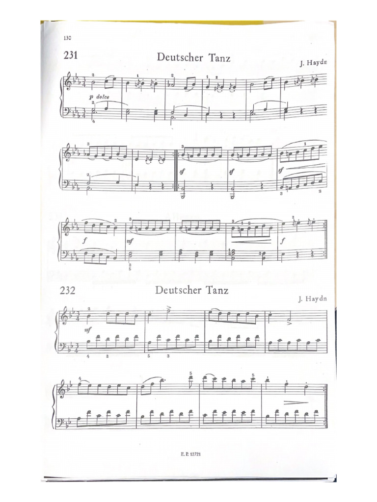 Deutscher Tanz | PDF