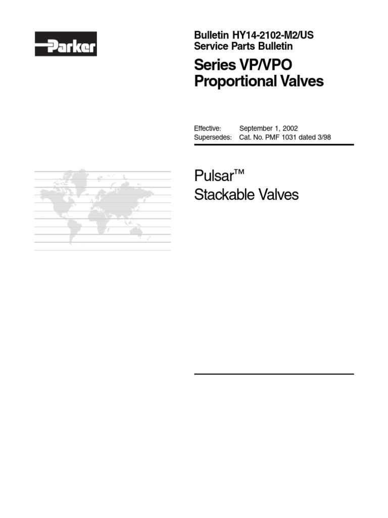 VP/VPO Proportional Valves Bulletin | PDF