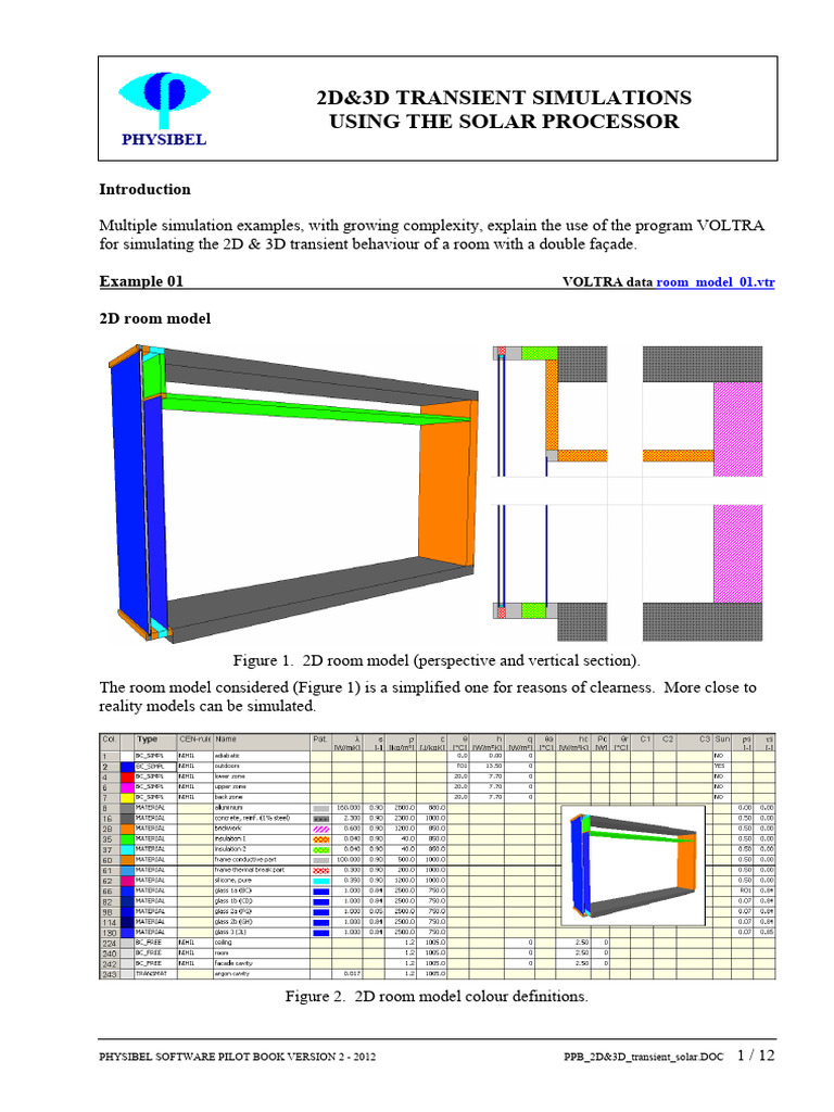 2D & 3D Transient Simulations Guide | PDF | Microsoft Excel ...