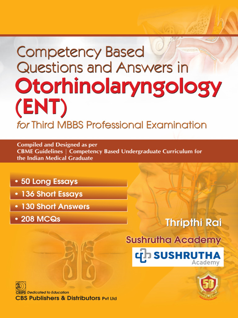 Competency-Based ENT Q&A for MBBS | PDF | Human Nose | Human Anatomy