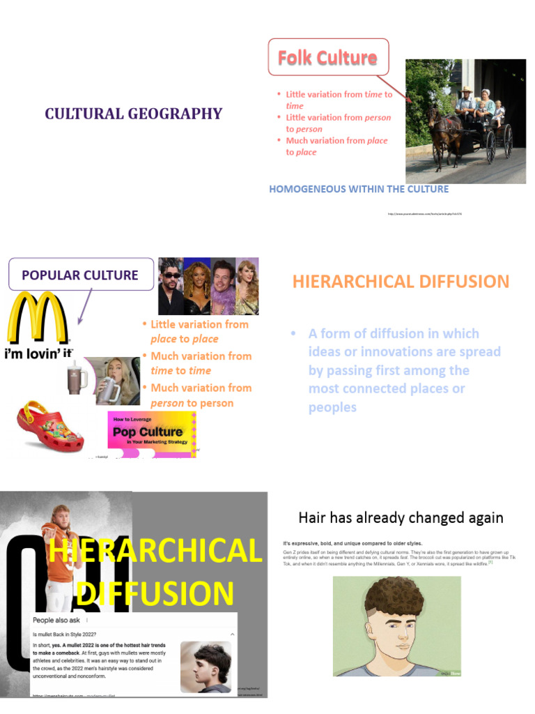 APHG - Culture - Folk and Pop Culture | PDF | Social Psychology ...