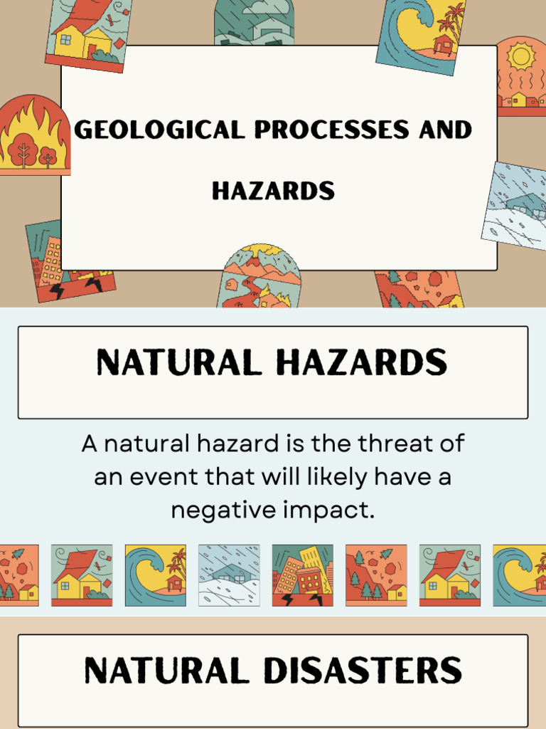 ELS Lesson 12 Geological Processes and Hazards PDF | PDF | Volcano | Lava