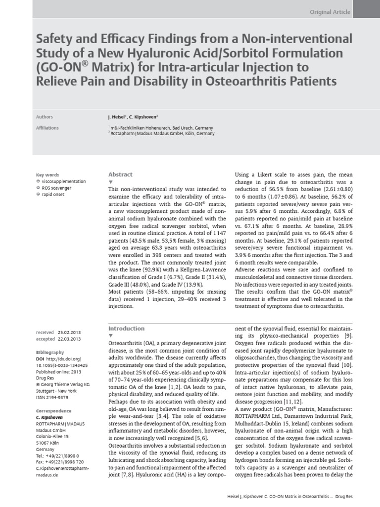 2013 - PUBLICATION - J. Heisel - Safety and Efficacy Findings From A ...