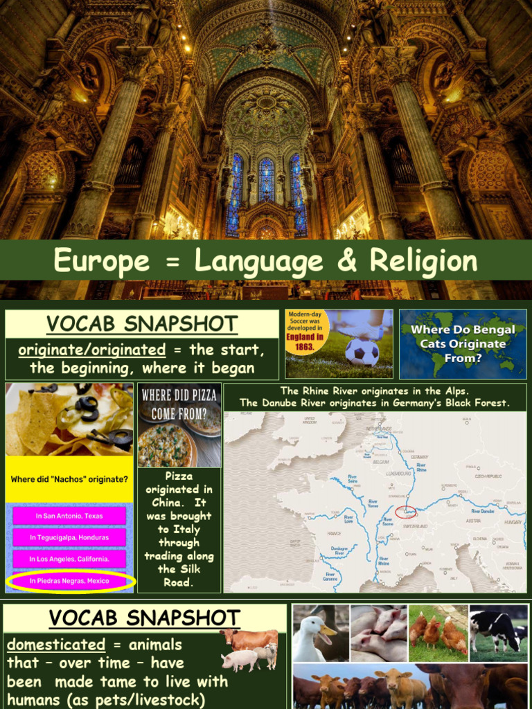 Europe Language and Religion | PDF | Abrahamic Religions | Abraham
