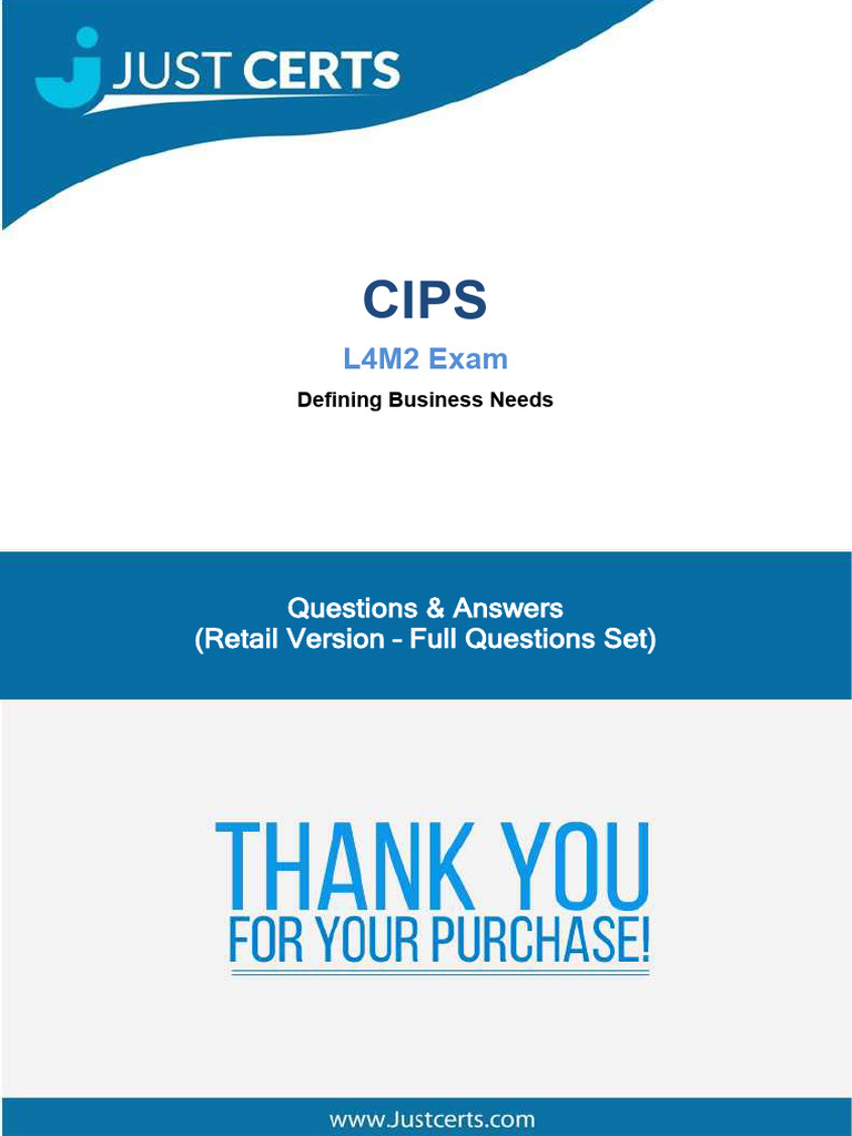 CIPS L4M2 Exam Q&A Guide | PDF | Procurement | Risk