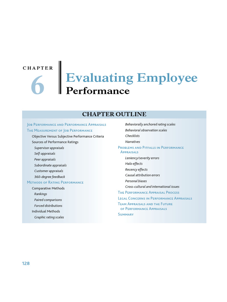 Section 4 Performance | PDF | Performance Appraisal | Applied Psychology