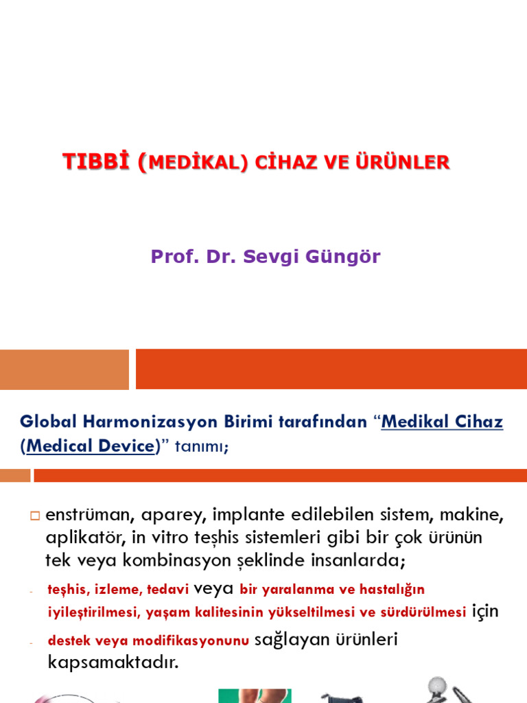 Tıbbi Cihaz Ve Ürünler | PDF