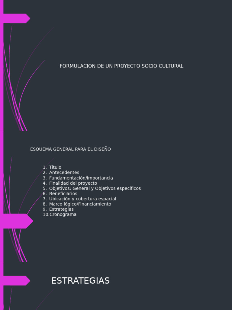 Partes Que Conforman El Informe Del Proyecto | PDF