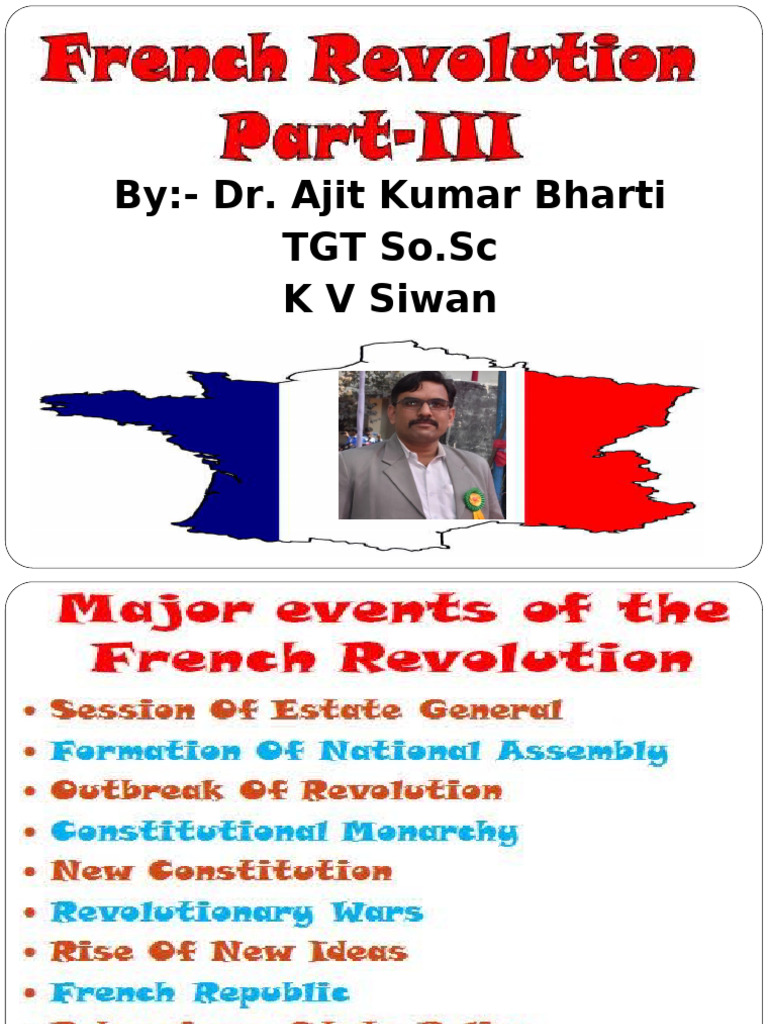 1.the French Revolution Part-3 - Dr. Ajit Bharti | PDF | French Revolution | Maximilien Robespierre