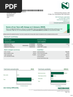 Nedbank Small Business Fee Structure 2025 | PDF | Fee | Banks