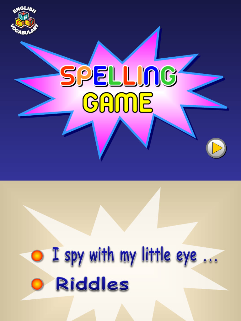 Interactive Word Spelling Game | PDF | Zoology