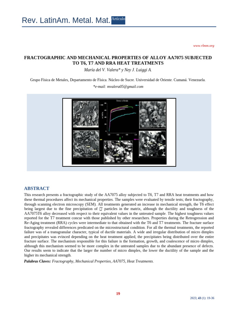 1172-Texto Del Artículo-5619-4-10-20240525 | PDF | Fracture | Strength ...