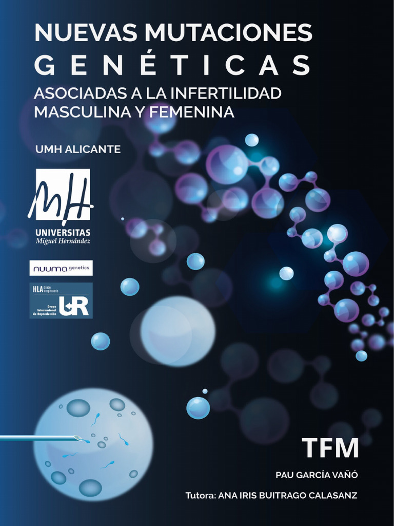 Mutaciones Genéticas en Infertilidad Humana | PDF | Esterilidad | Mutación