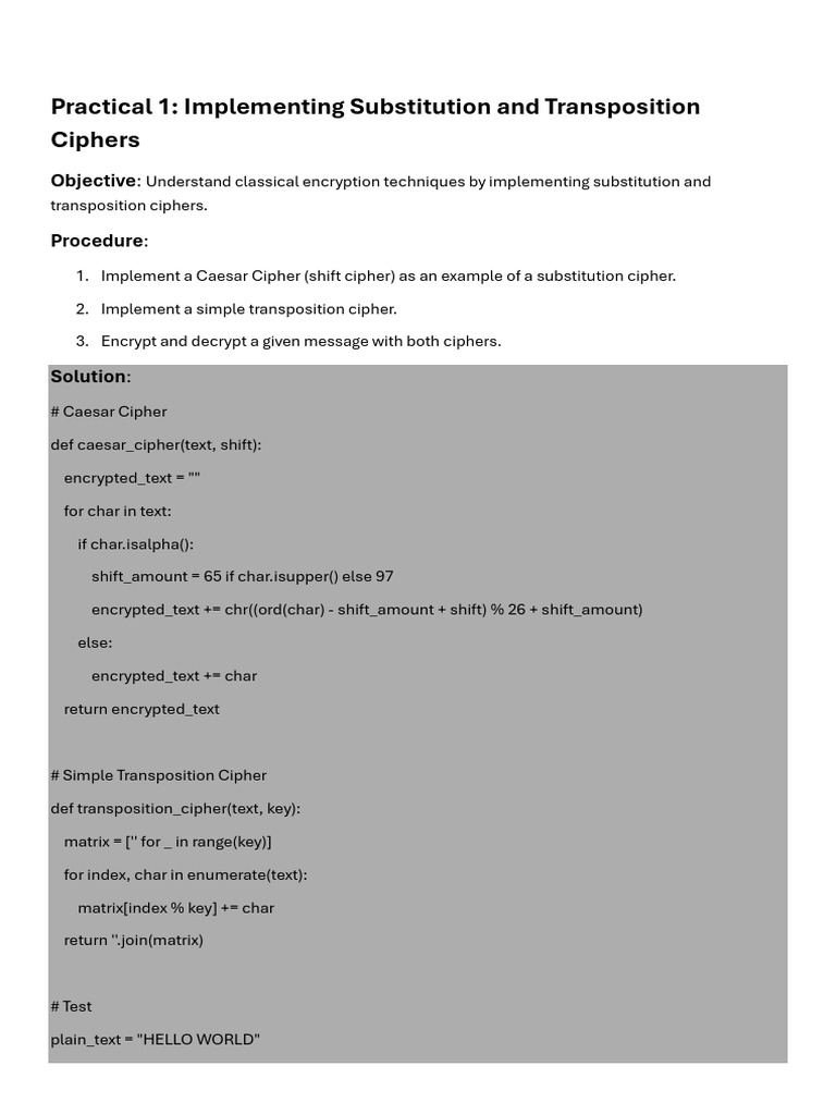 Information Security System Final | PDF | Encryption | Cipher