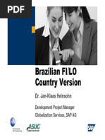 Configuring CFOP Codes in SAP | PDF | Receipt | Invoice