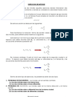 Ejercicios de MRU para 3º de ESO | PDF
