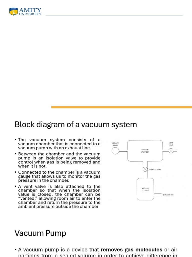 Understanding Vacuum Pump Handles | PDF | Vacuum | Pump
