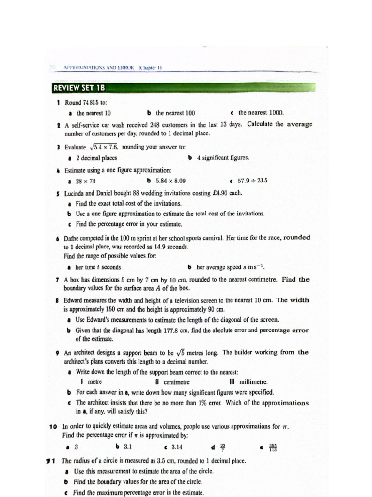 HW 2 - Approximation | PDF