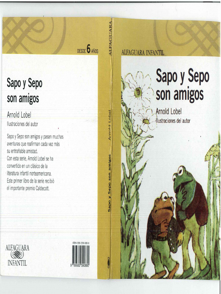 Sapo y Sepo Son Amigos Arnold Lobel Organized | PDF