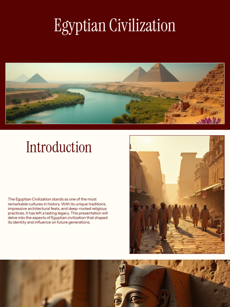 Ancient Egyptian Civilization Overview | PDF | Ancient Egypt | Ancient ...