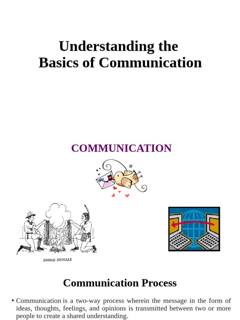 Communication Skills: Key Concepts Explained | PDF | Nonverbal ...