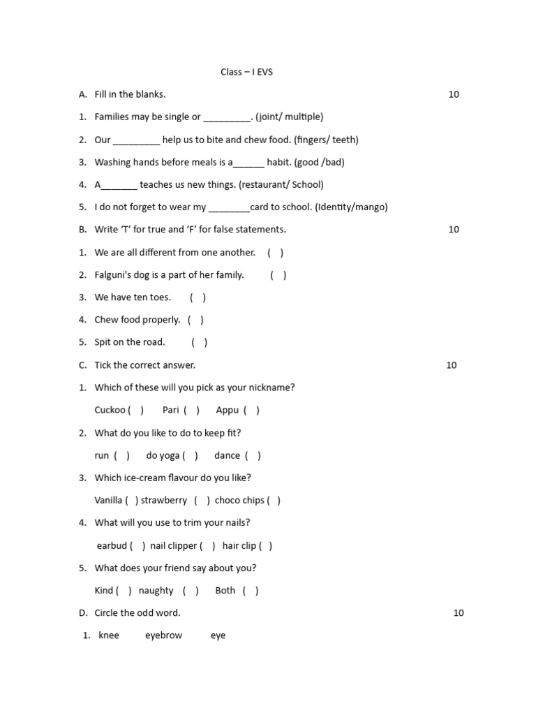 Class I EVS | PDF
