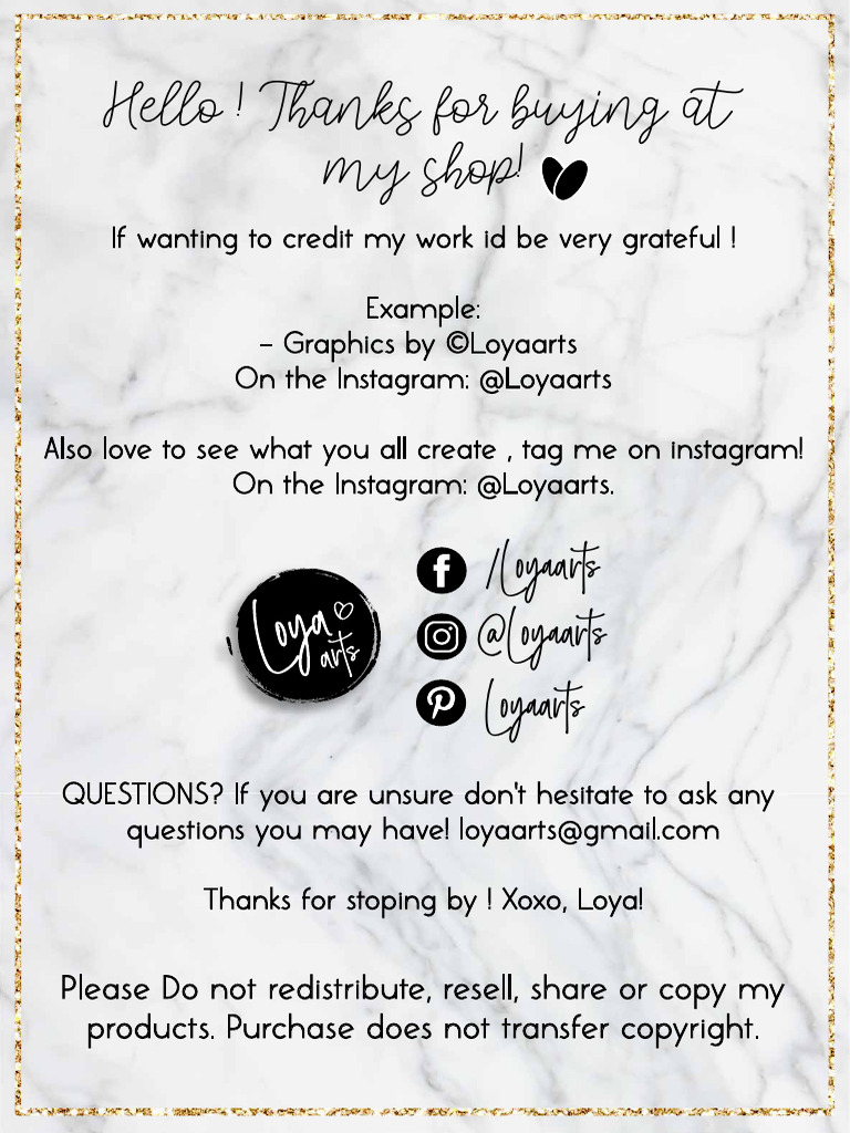 Thankyou Note - Please Read Me | PDF